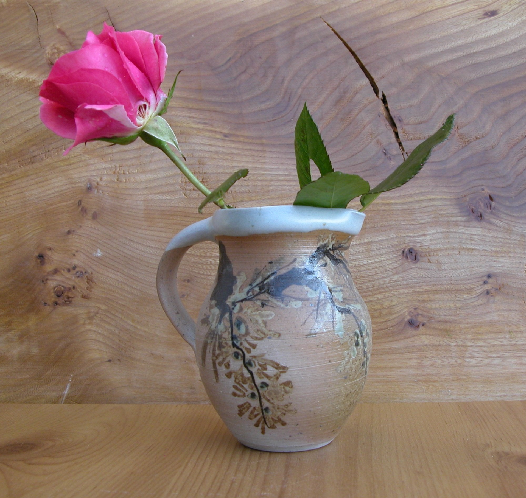 Stoneware jug no15, handmade by Simon Eeles. | Eeles Pottery